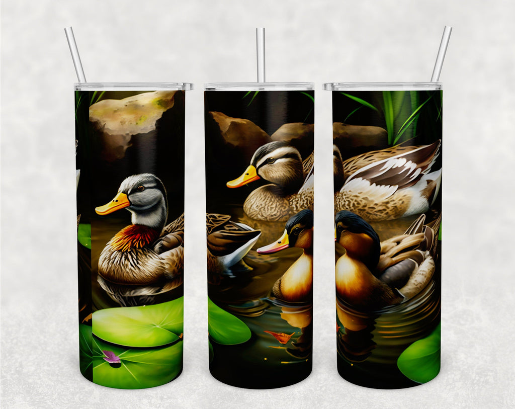 Ducks Tumbler Wraps Bundle, 20 Oz Skinny Tumbler Duck Sublimation ...