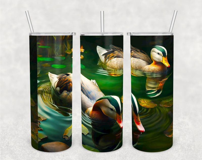 Ducks Tumbler Wraps Bundle, 20 Oz Skinny Tumbler Duck Sublimation ...