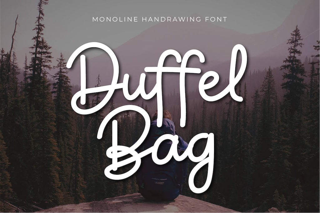 Duffel Bag - So Fontsy