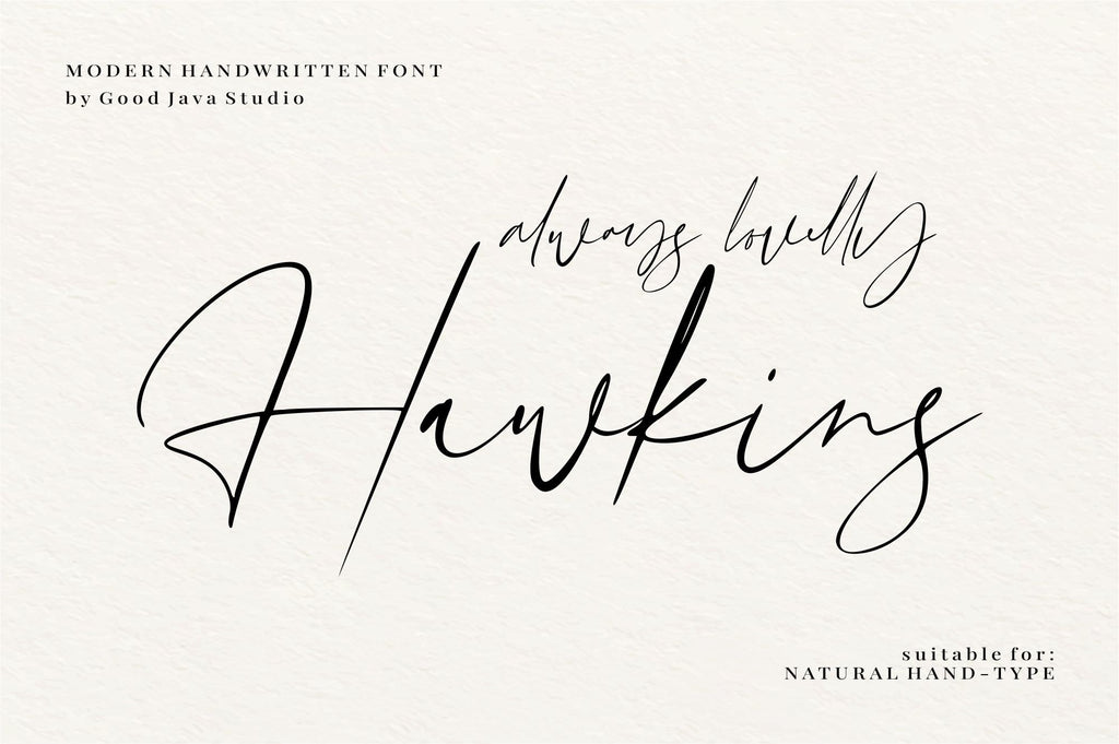 Dutchly – Modern Handwritten - So Fontsy