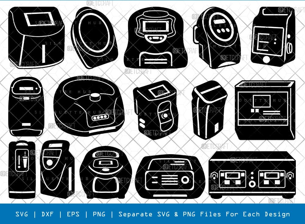 DVT Pump Silhouette Svg Cricut Cut Files Png Bundle, SB01061 - So Fontsy