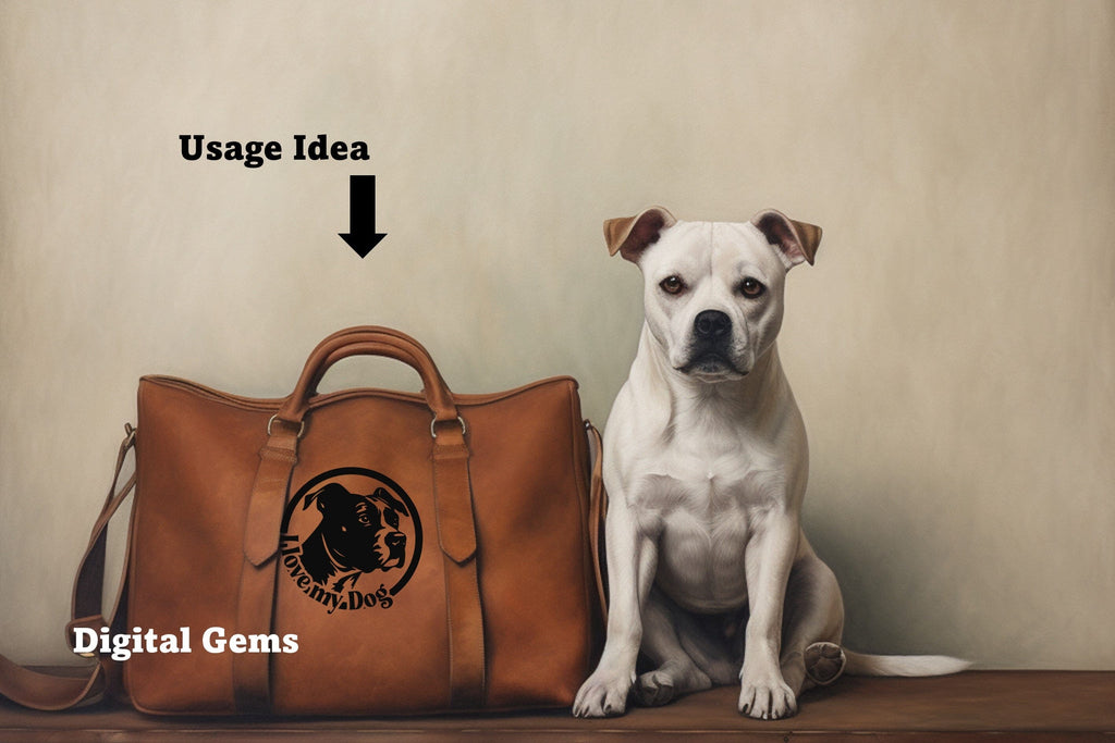 Dynamic Staffordshire Bull Terrier SVG Collection - So Fontsy