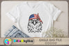 Eagle With Bandana Svg, Eagle Head Svg, 4th of July Svg, Patriotic Svg ...