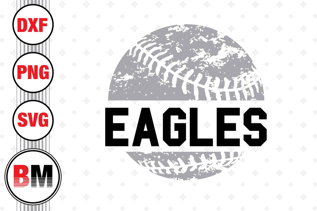 Eagles Baseball SVG, PNG, DXF Files - So Fontsy