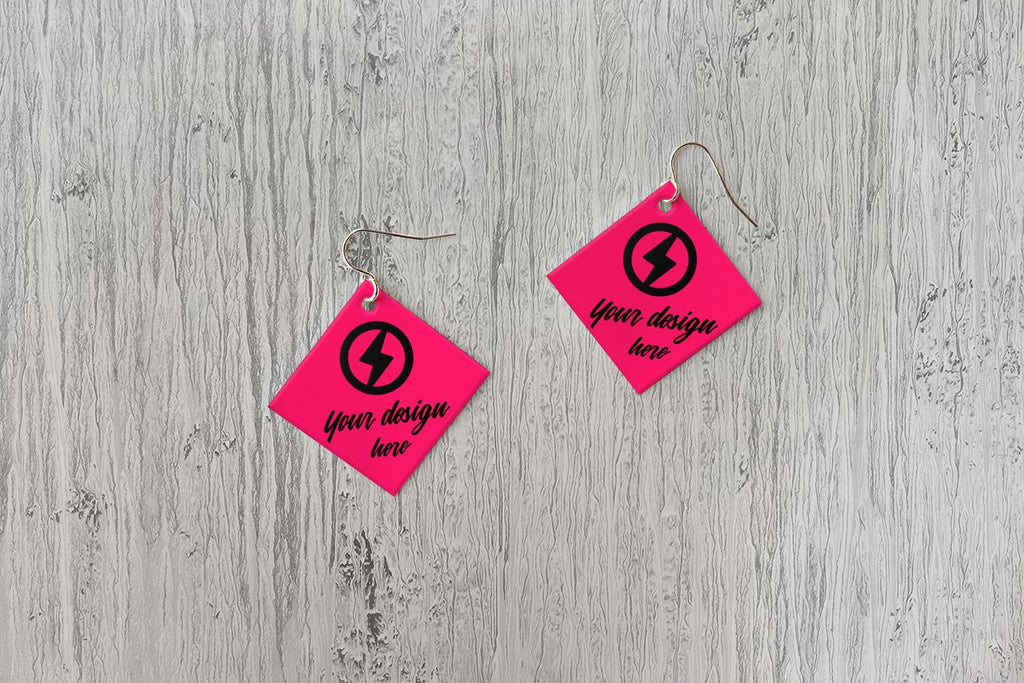 Earring Product Mock Up Set - So Fontsy