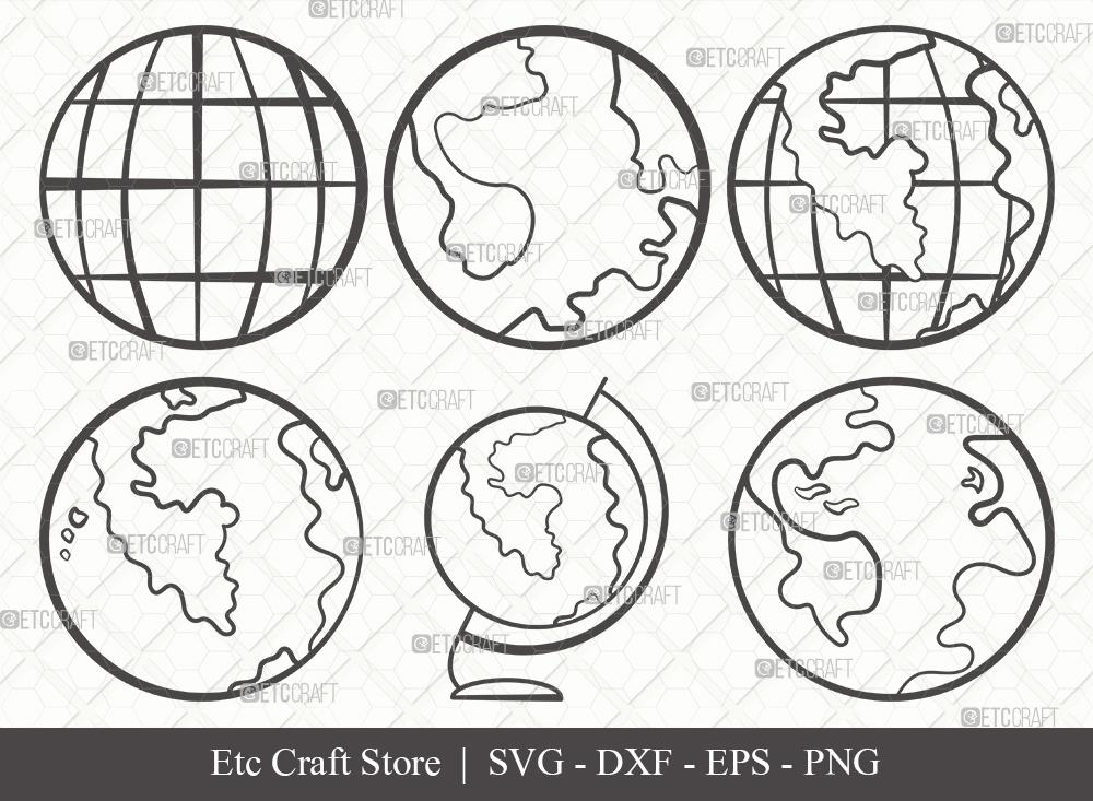 Earth SVG Cut File | Planet Svg | World Svg | Space Svg | Universe Svg ...