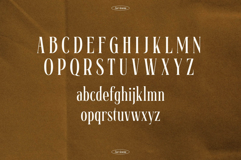 East Gravton Typeface - So Fontsy