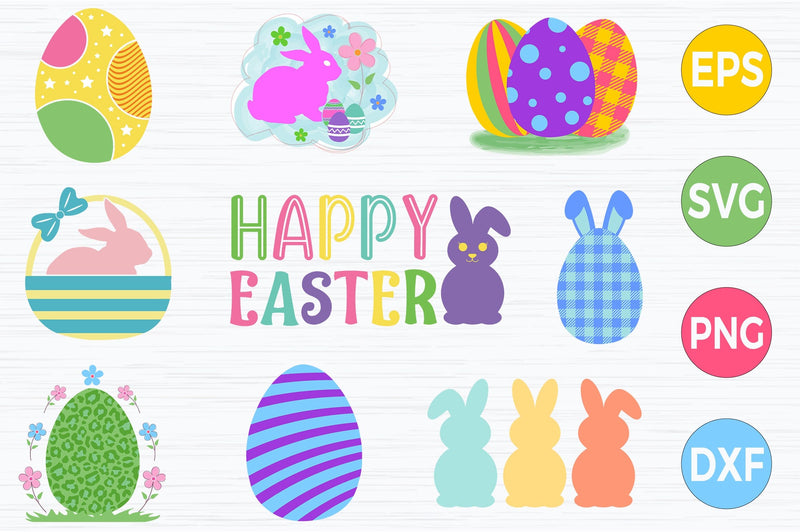 Easter 9 Clipart Pack - So Fontsy