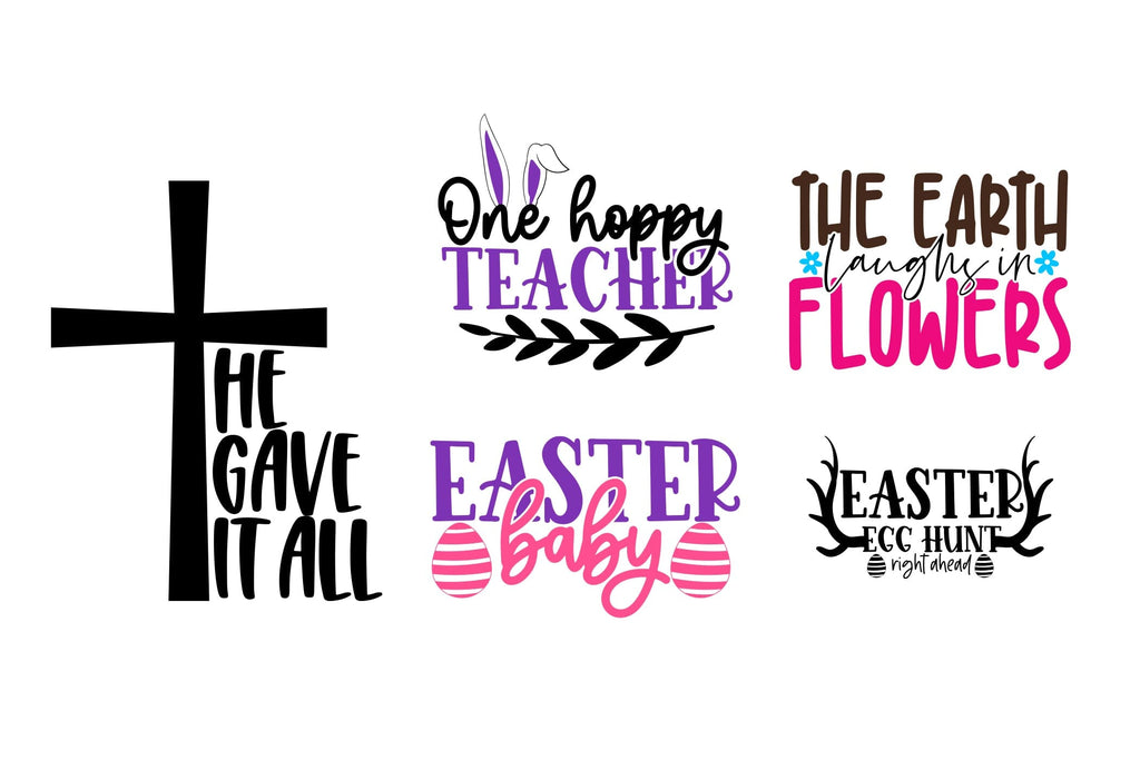 Easter and Spring Season SVG Design Bundle - So Fontsy
