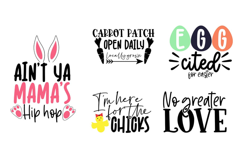 Easter and Spring Season SVG Design Bundle - So Fontsy