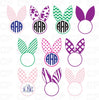 Easter Bunny Ears SVG Bundle (Copy) - So Fontsy