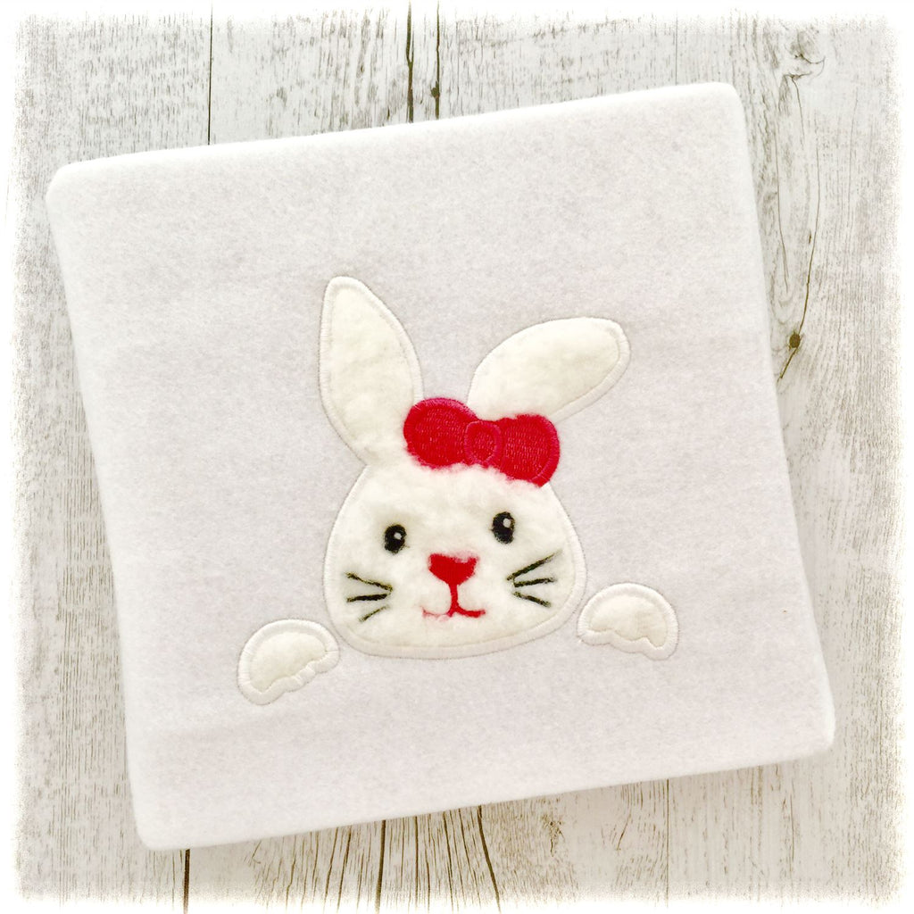 Easter Bunny Head Applique Machine Embroidery Designs, Bunny Applique ...