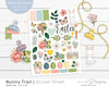 Easter Bunny Sticker Sheet - So Fontsy