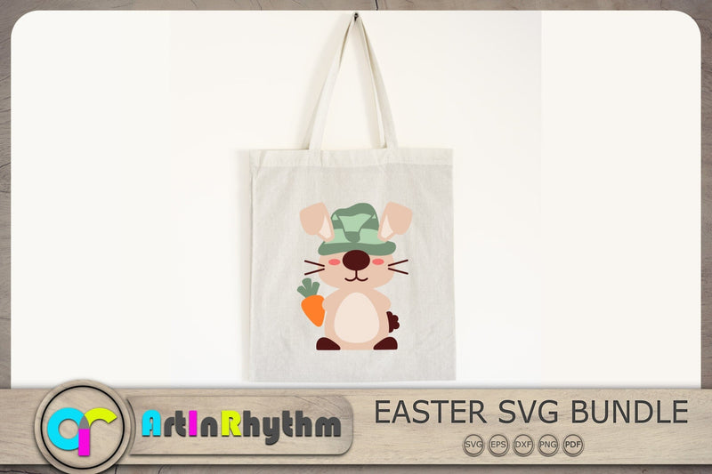 Easter Bunny Svg Bundle, Easter Bunnies Svg, Rabbits Svg, Easter Svg ...
