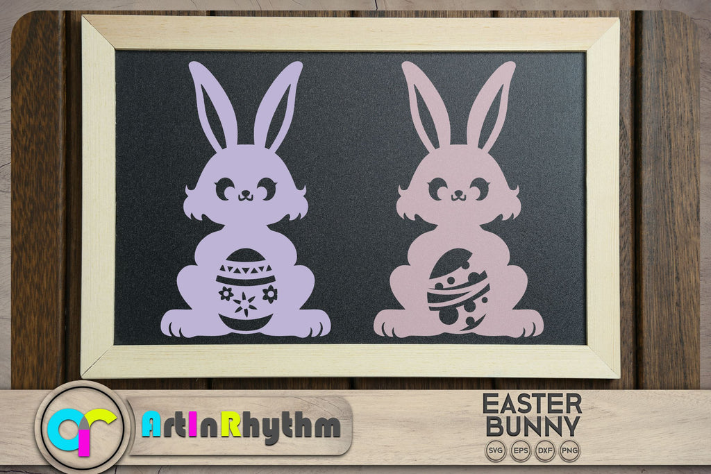 Easter bunny svg bundle / Easter rabbit svg bundle - So Fontsy