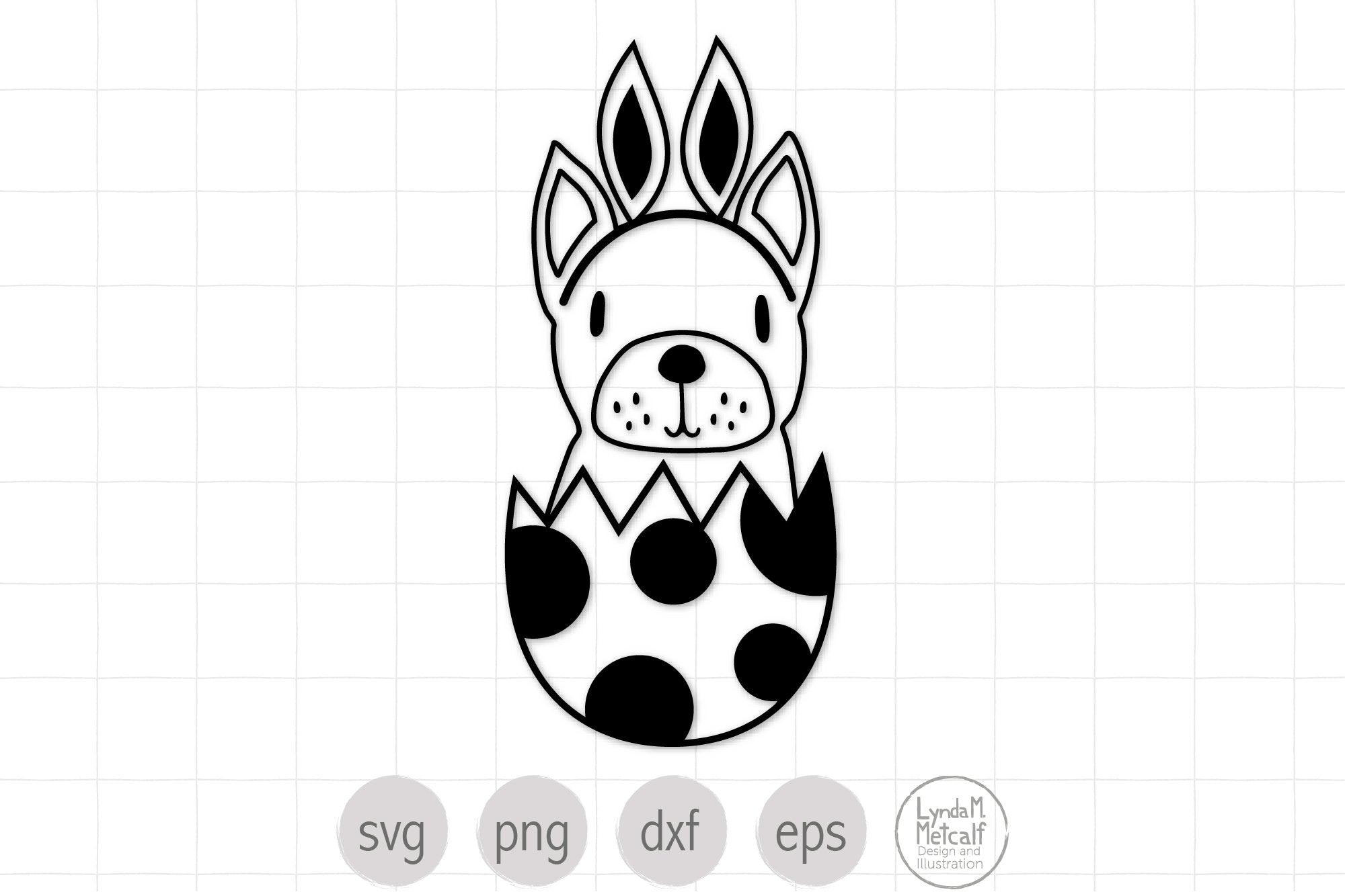 Easter Dog svg, Funny Easter svg, Easter svg for Kids - So Fontsy