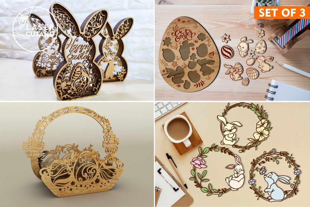 Easter MEGA PACK Laser Cut Designs - So Fontsy