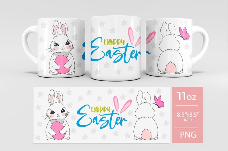 Easter mug wrap sublimation designs - So Fontsy