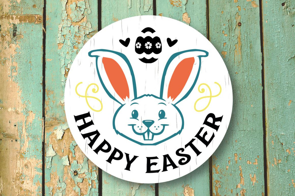 Easter Round Sign SVG Bundle - So Fontsy