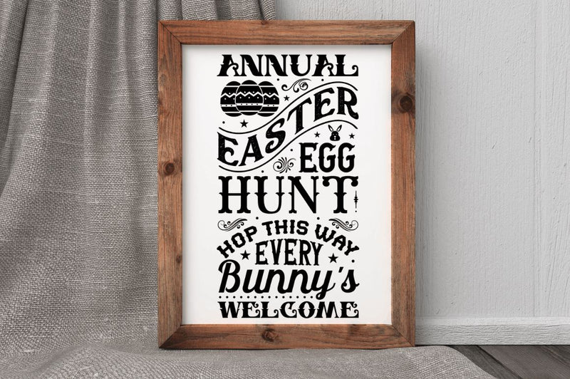 Easter sign Svg Bundle - So Fontsy