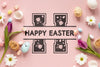 Easter Split Monogram Font - So Fontsy