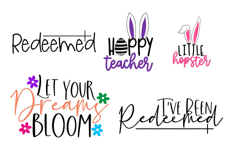 Easter & Spring Season SVG Design Bundle - So Fontsy