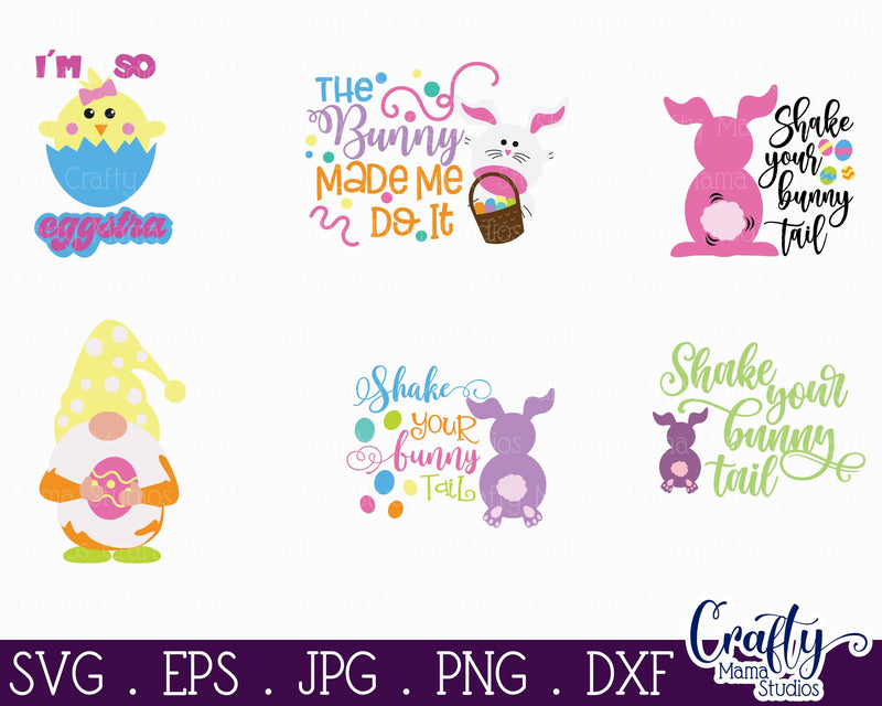 Easter Svg, Easter Bundle, Easter Bunny, Easter Mega Bundle - So Fontsy