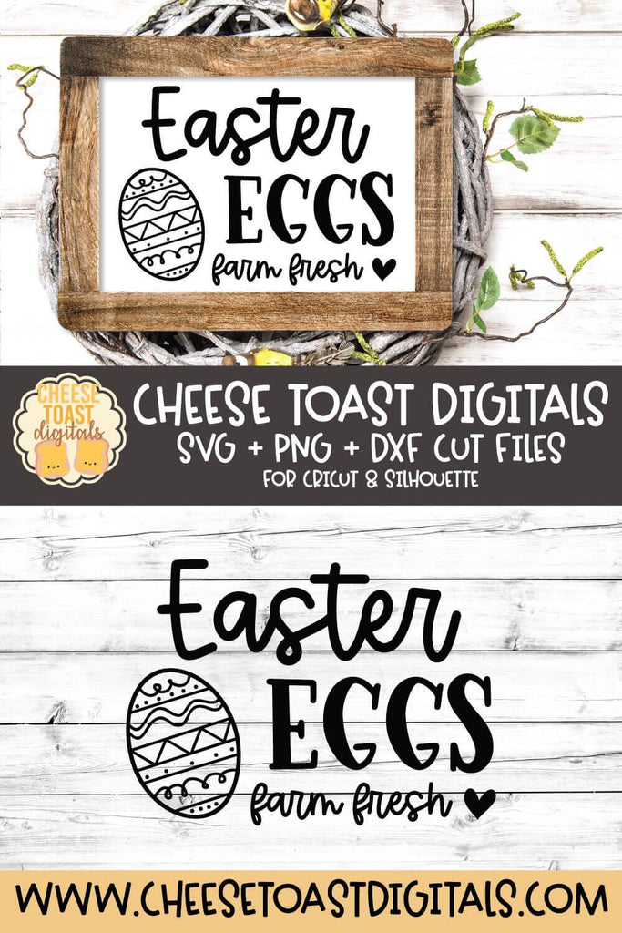 Easter SVG | Easter Eggs Farm Fresh - So Fontsy