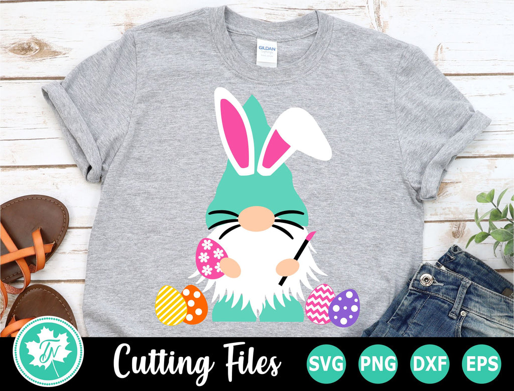 Easter SVG | Gnome SVG | Easter Eggs SVG - So Fontsy