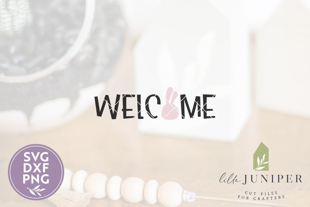 Easter SVG | Welcome Sign SVG - So Fontsy