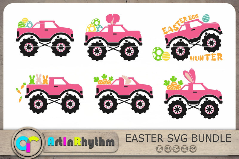 Easter Trucks Svg, Easter Truck Svg Bundle, Trucks Svg, Easter Svg - So ...