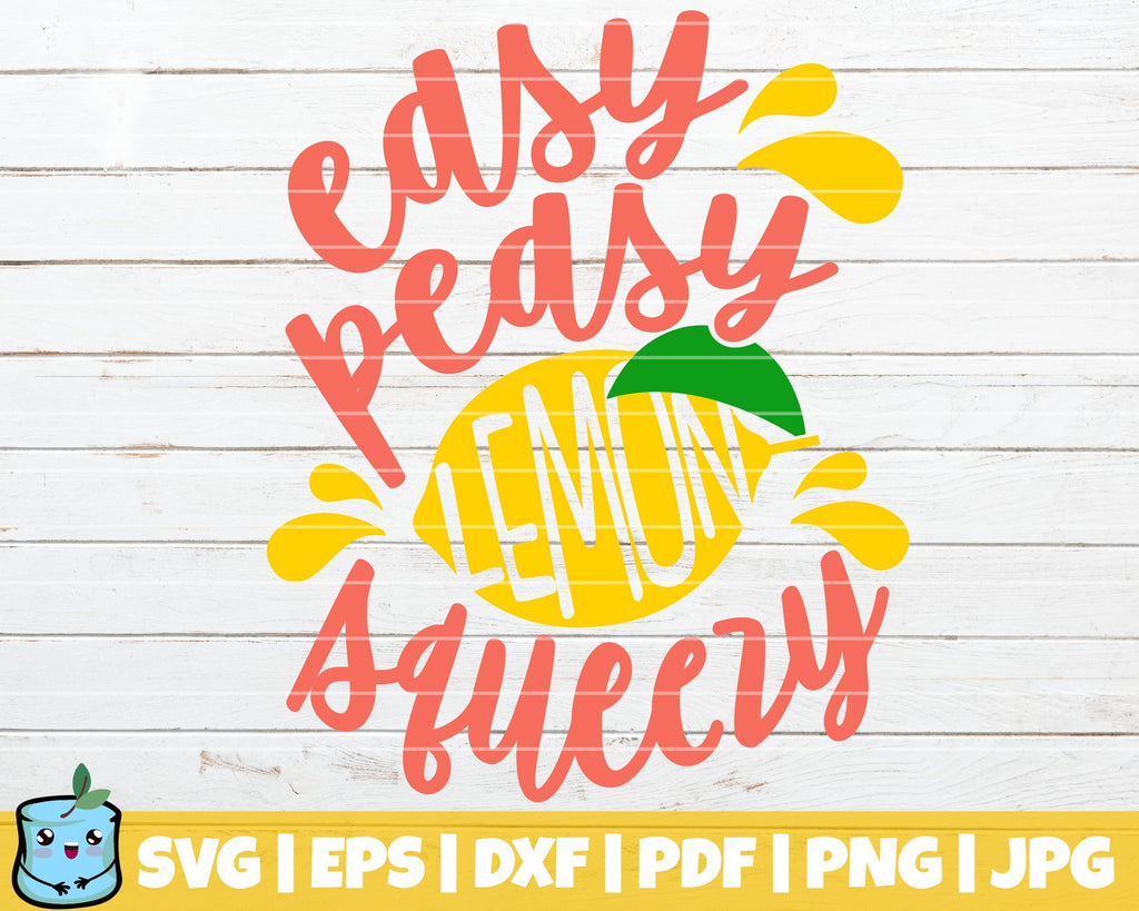 Easy Peasy Lemon Squeezy - So Fontsy