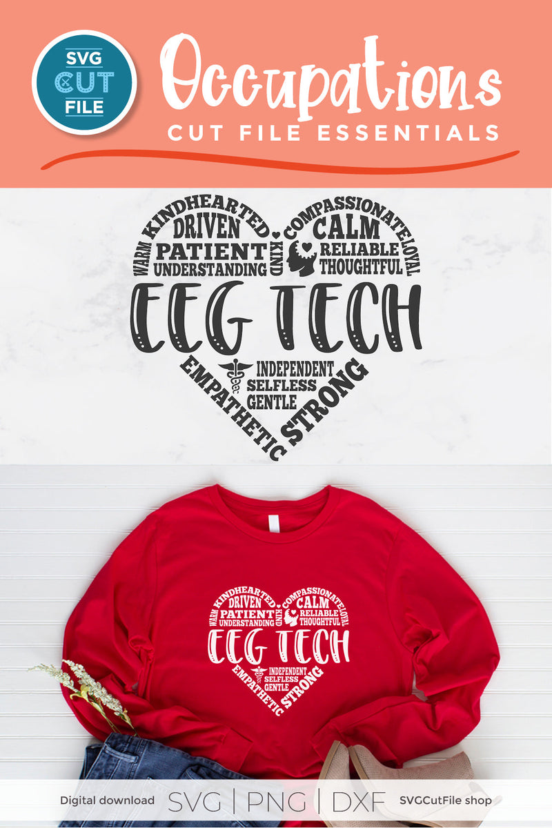 EEG Tech svg subway art - So Fontsy