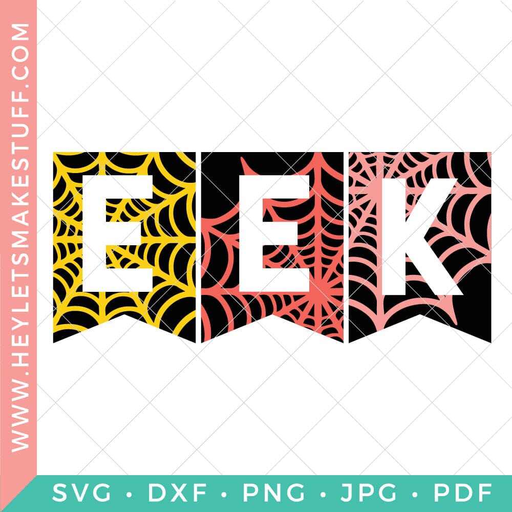 Eek Banner SVG - So Fontsy