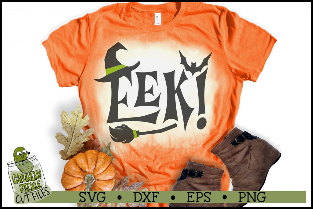 EEK Witch Hat SVG - So Fontsy