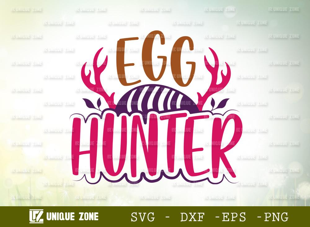 Egg Hunter | Happy Easter | Easter | Easter Bunny | Heart Shape | T ...