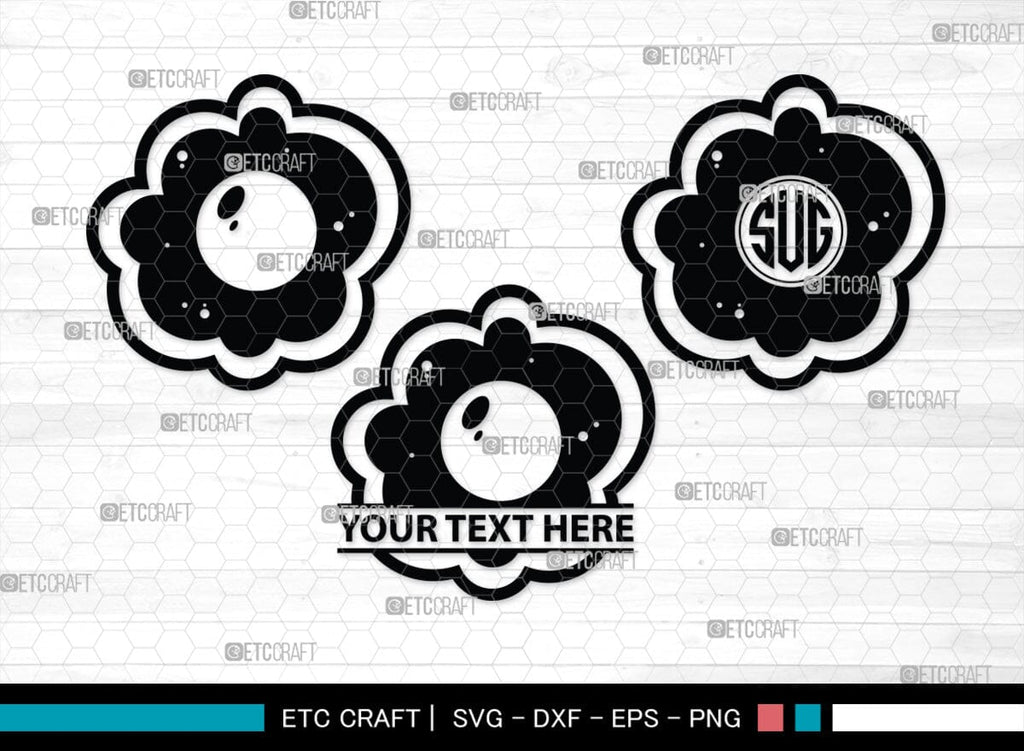 Egg Monogram, Egg Silhouette, Egg SVG, Broken Egg Svg, Omelet Svg ...