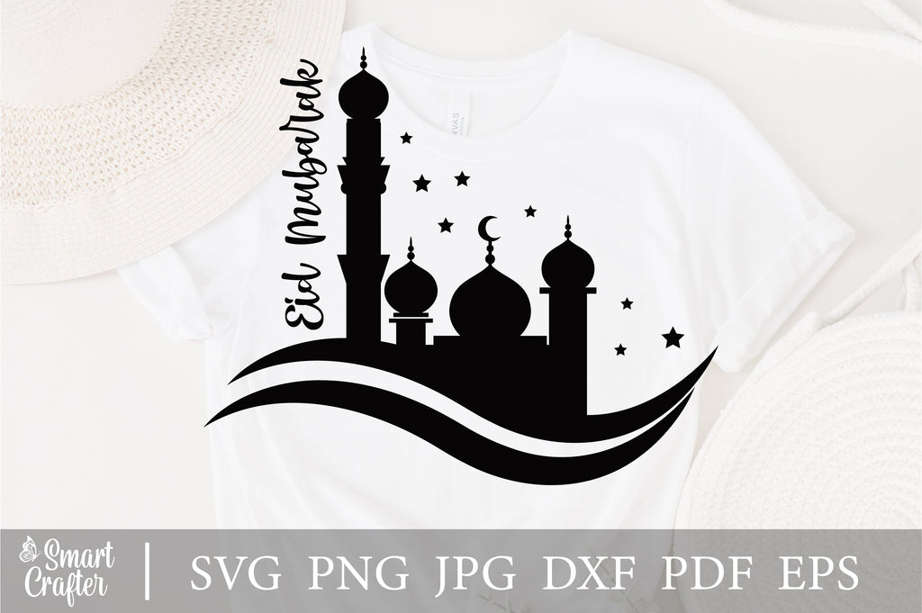 Eid Mubarak Svg, Happy Eid Day Svg, Eid Islamic SVG, Eid Adha Mubarak ...