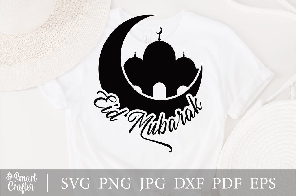 Eid Mubarak Svg, Happy Eid Day Svg, Eid Islamic SVG, Eid Adha Mubarak ...