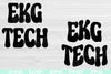 EKG Tech Svg Dxf Png Eps Cut Files, Cardiology Svg, Cardiac Svg Files ...