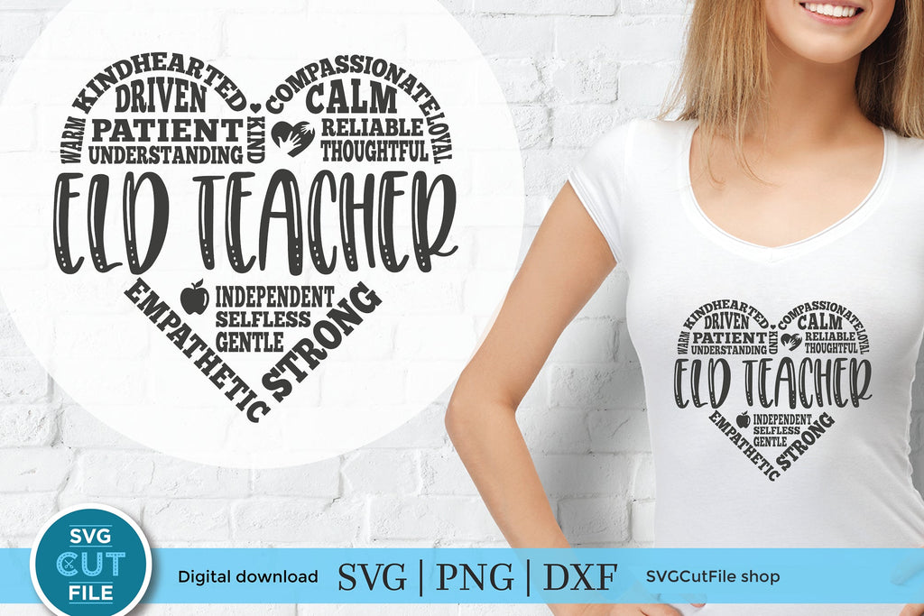 ELD Teacher svg, English Language Development teacher svg - So Fontsy