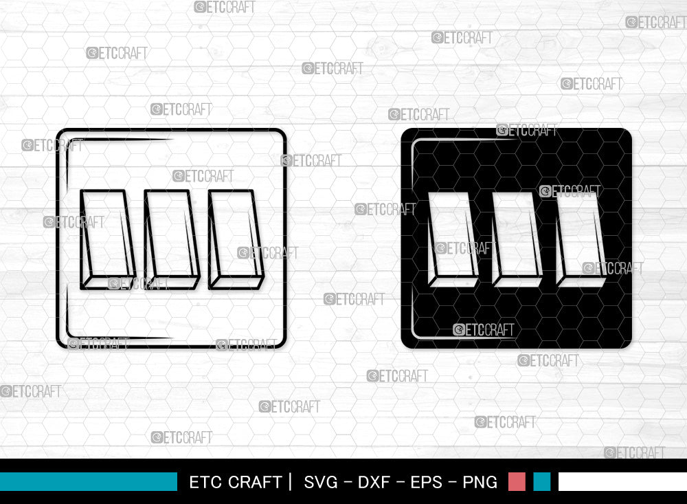 Electric Switch SVG, On And Off Switch Svg, Light Switches Svg, Switch ...