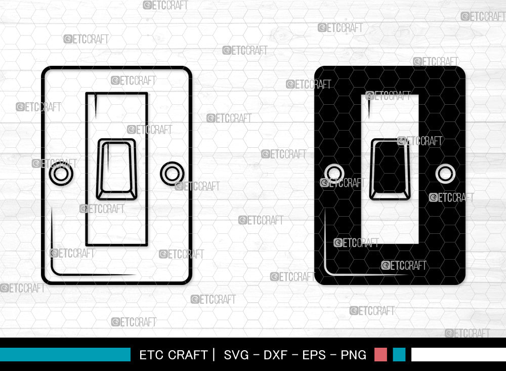 Electric Switch SVG, On And Off Switch Svg, Light Switches Svg, Switch ...