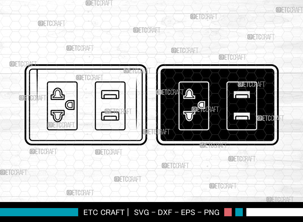 Electrical Socket SVG, Electrical Socket SVG, Electrical Plug Svg ...