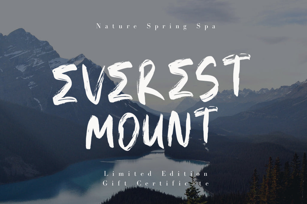ELEMENT Brush Font - So Fontsy