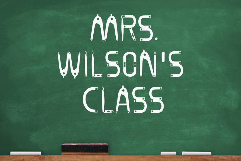 Elementary School - A filled and hollow school font - So Fontsy