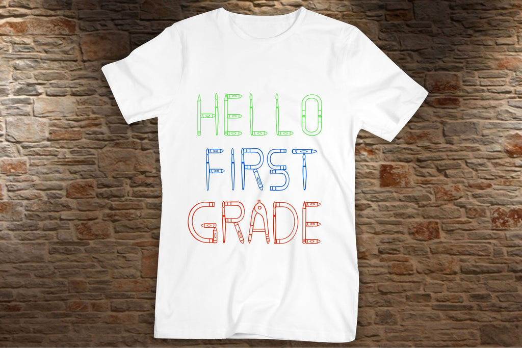 Elementary School - A filled and hollow school font - So Fontsy