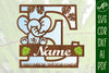 Elephant Capital Monogram Letter E SVG - So Fontsy