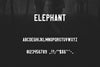 Elephant Font Family - So Fontsy