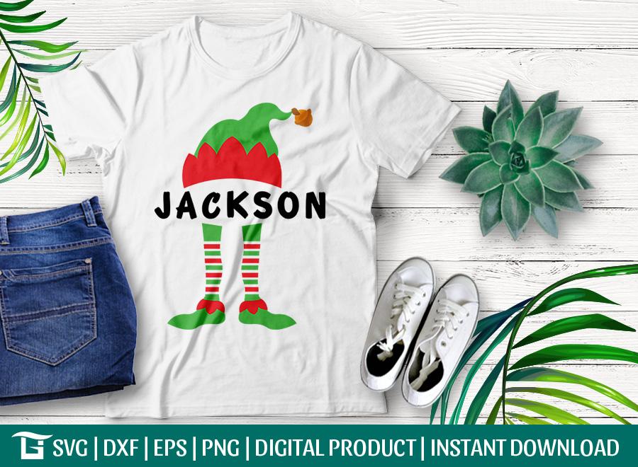 Elf Jackson SVG Cut File, Elf Svg, Christmas Svg, Jackson SVG Tshirt ...